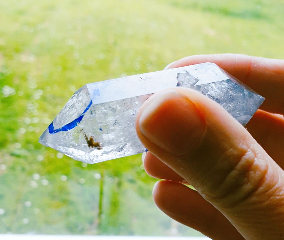Enhydro Quartz Crystal, Water Crystal, Bubble Quartz, Rare Crystal ...