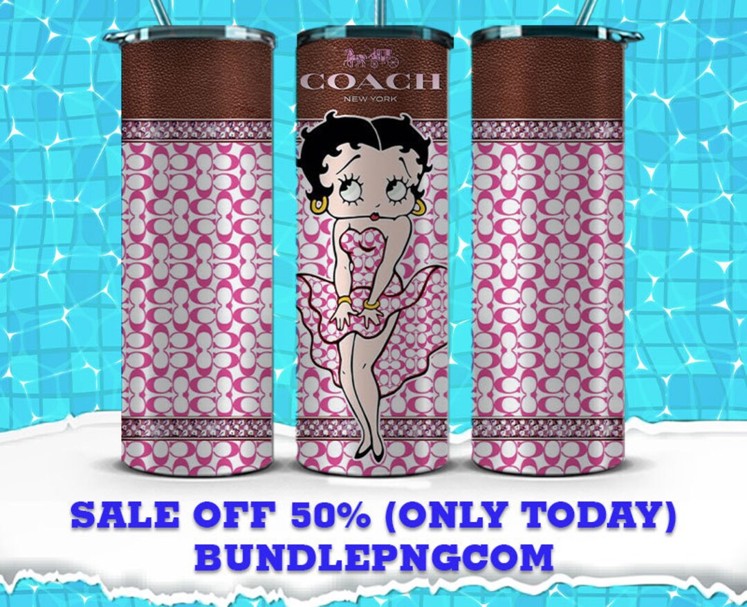 Betty Boop Skinny Tumbler Wrap Betty Boop Tumbler Wrap Etsy