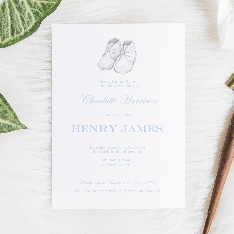 Shoe Invitations - Etsy