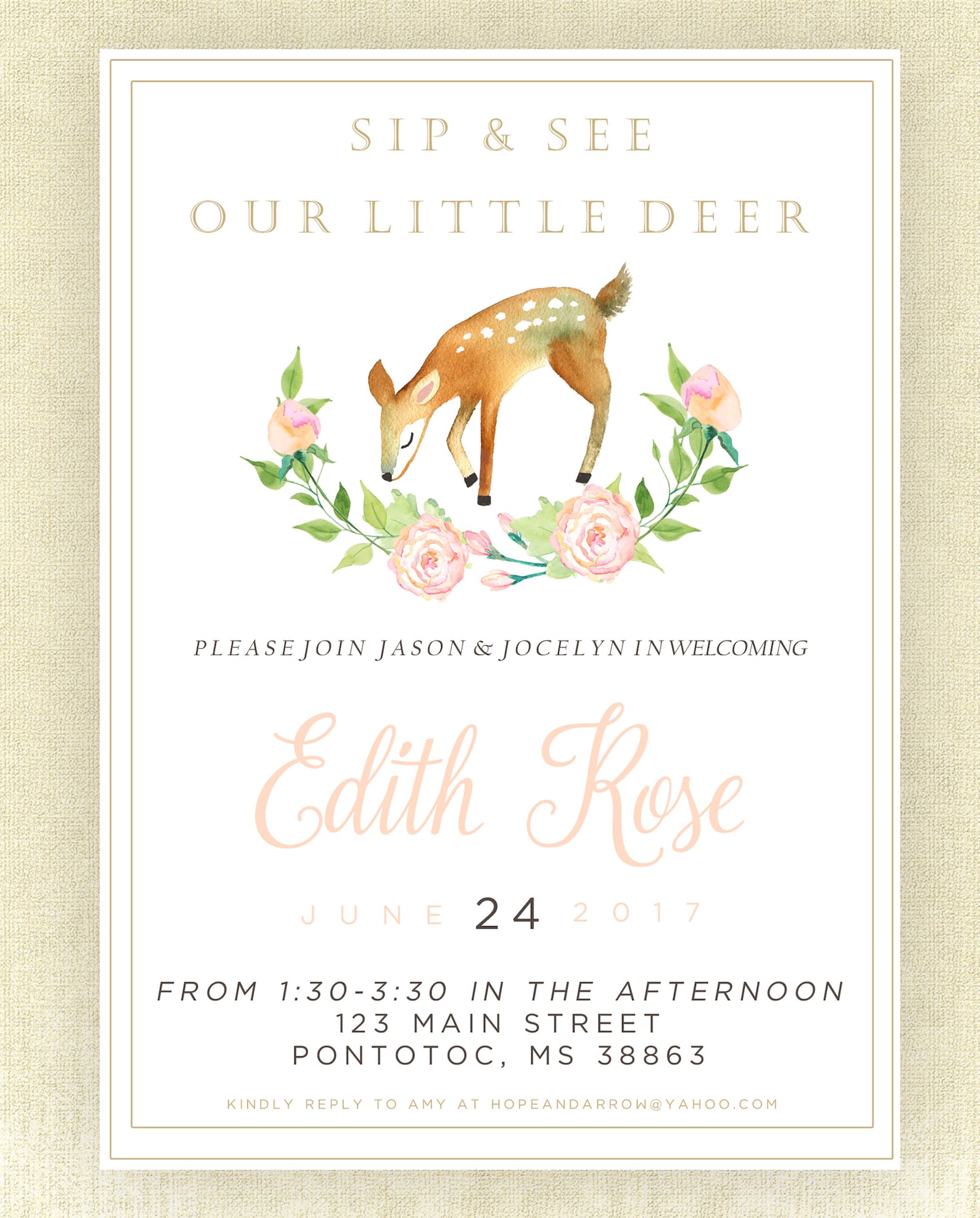 Sip and See Invitation Baby Shower Shower Invitation Baby - Etsy