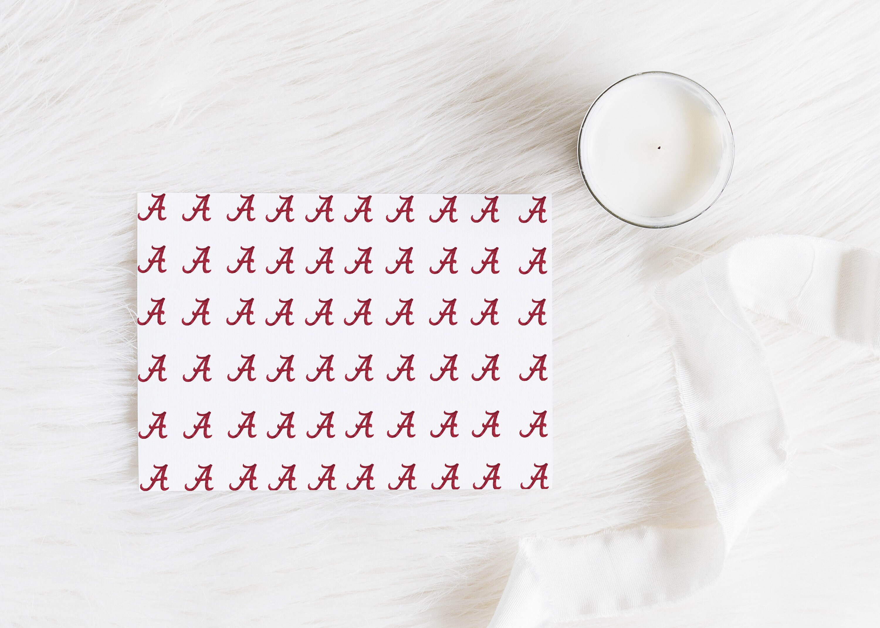 University of Alabama Christmas Card, Roll Tide Christmas Card ...