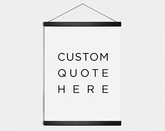 Quote Wall Hanging | Etsy