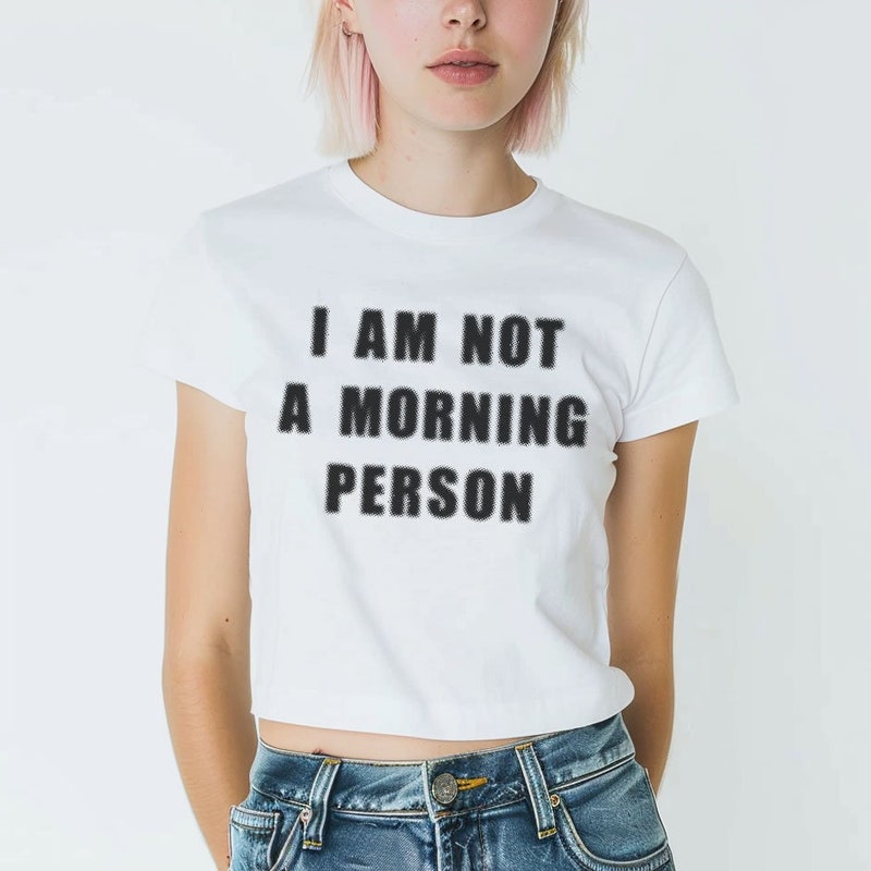 Not Morning Person - Etsy