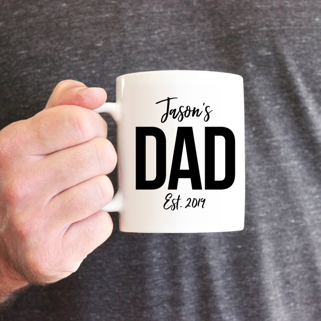 New Dad Coffee Mug Father's Day Mug Father's Day - Etsy