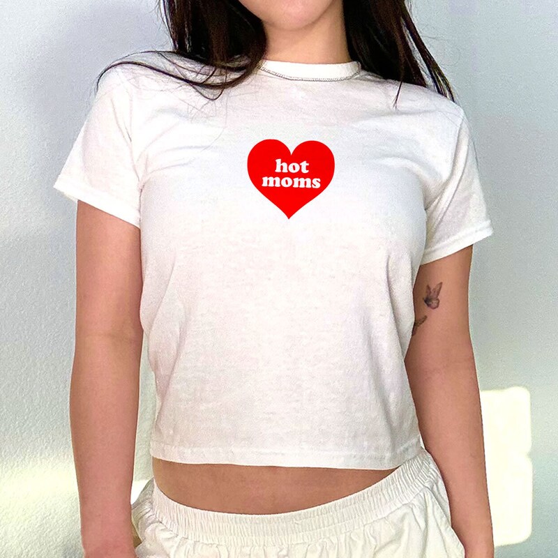 I Love Hot Moms Shirts Etsy