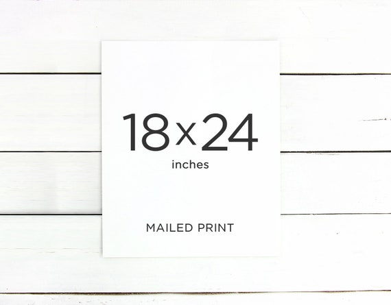 18 X 24 Inches Art Print Any Printablesky Design Home Decor - Etsy