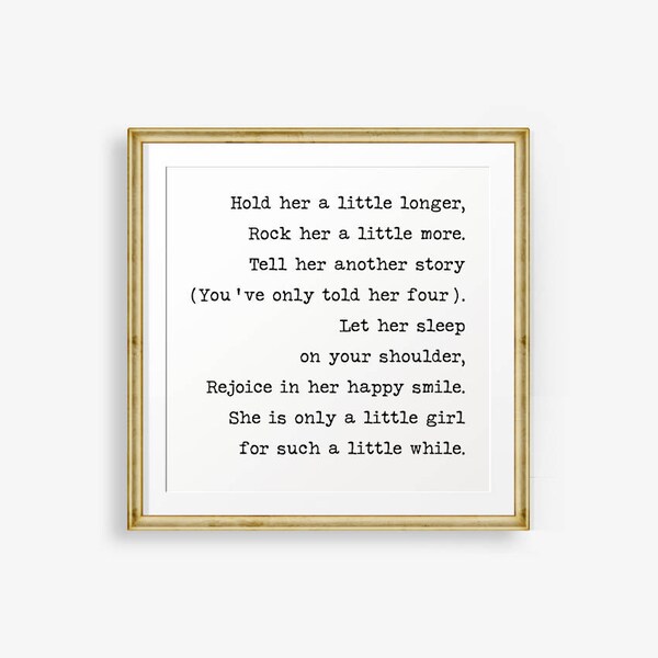 Little Girl Poems - Etsy
