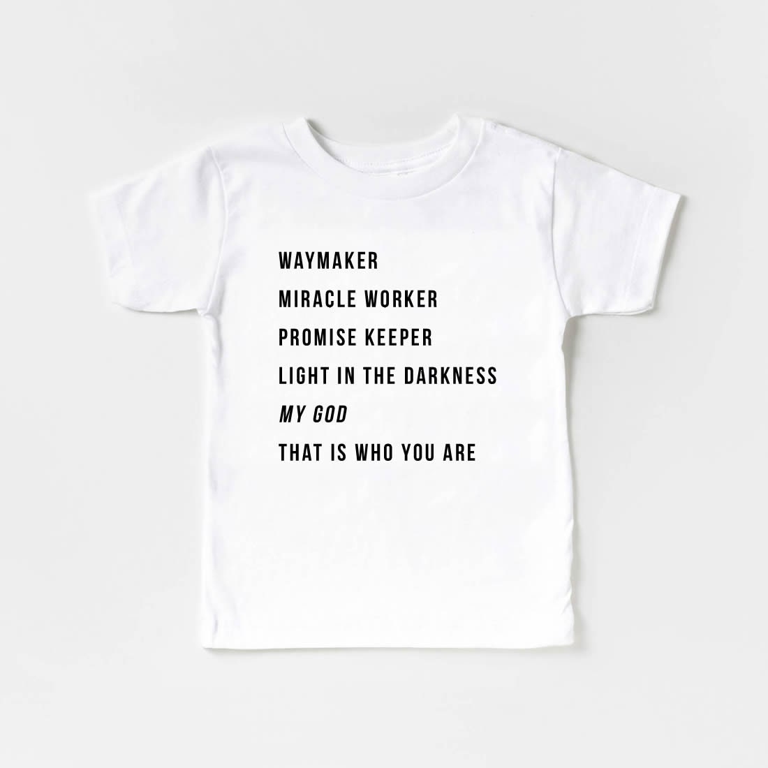 Waymaker Toddler Shirt Kids Waymaker Shirt Kids Christian | Etsy