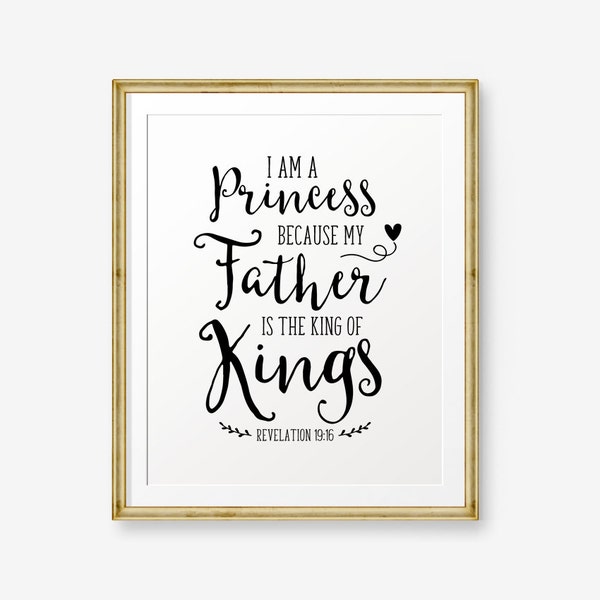I Am a Princess - Etsy