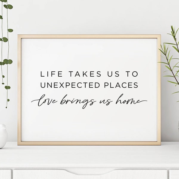 Life Quote Sign - Etsy