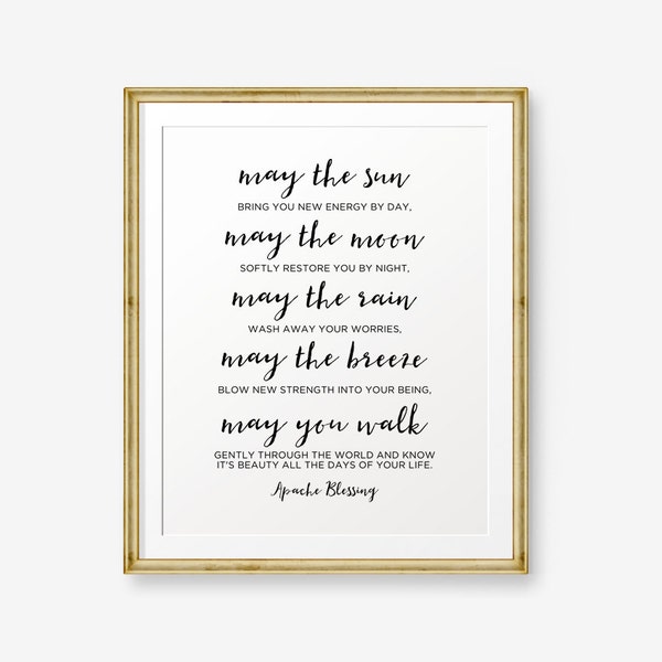 Apache Blessing - Etsy