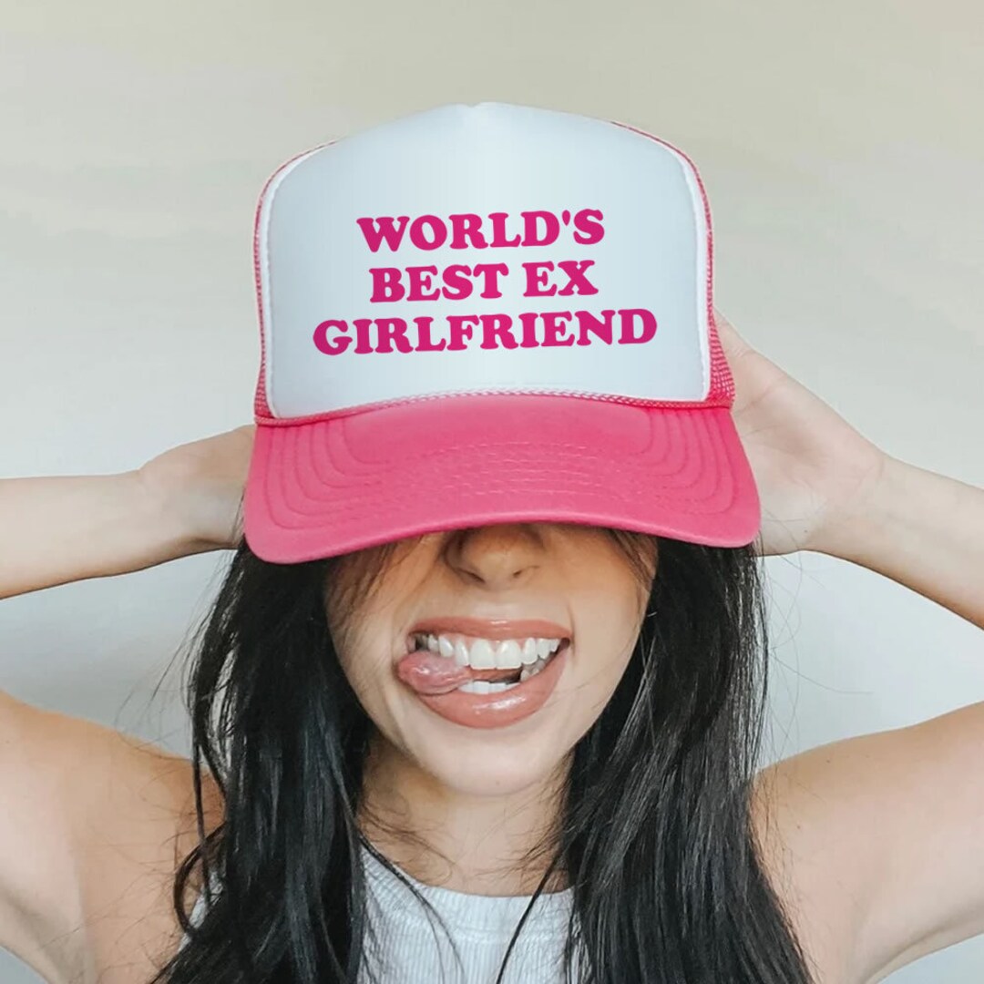 World's Best Ex Girlfriend Trucker Hat, Y2K Trucker Hat, Party Cap ...
