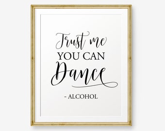 You Can Dance Sign | Etsy