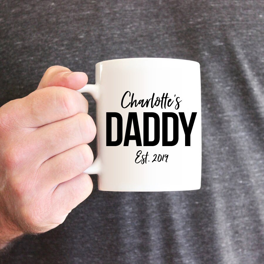 New Daddy Mug Father's Day Coffee Mug Father's Day - Etsy