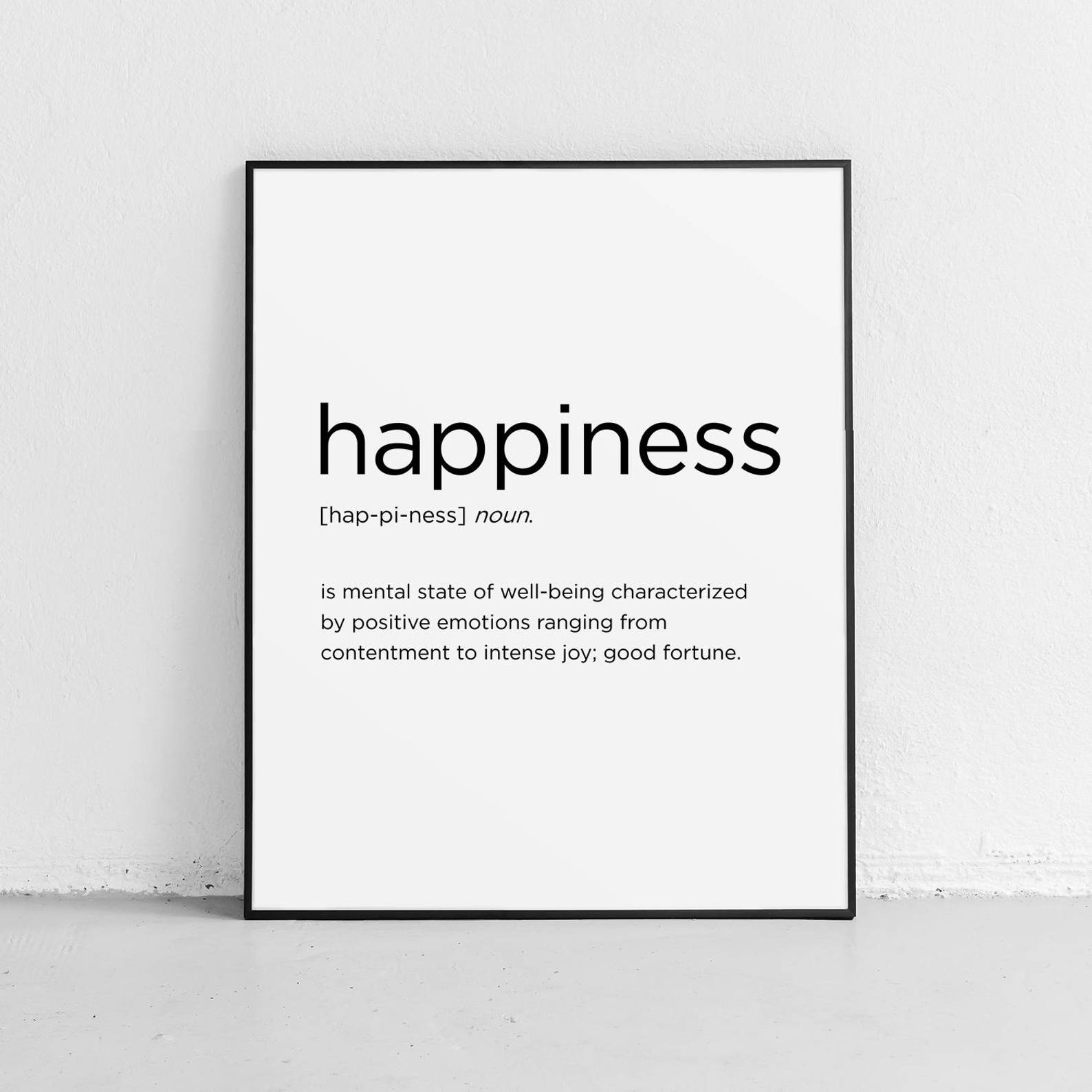 Happiness Definition Printable Art Home Decor Wedding Gift Etsy happiness-definition-printable-art-home-decor-wedding-gift-etsy