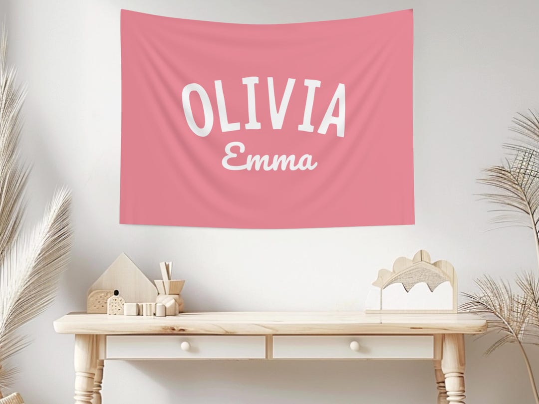 Custom Name Banner, Personalized Banner Flag, Custom Name Sign ...