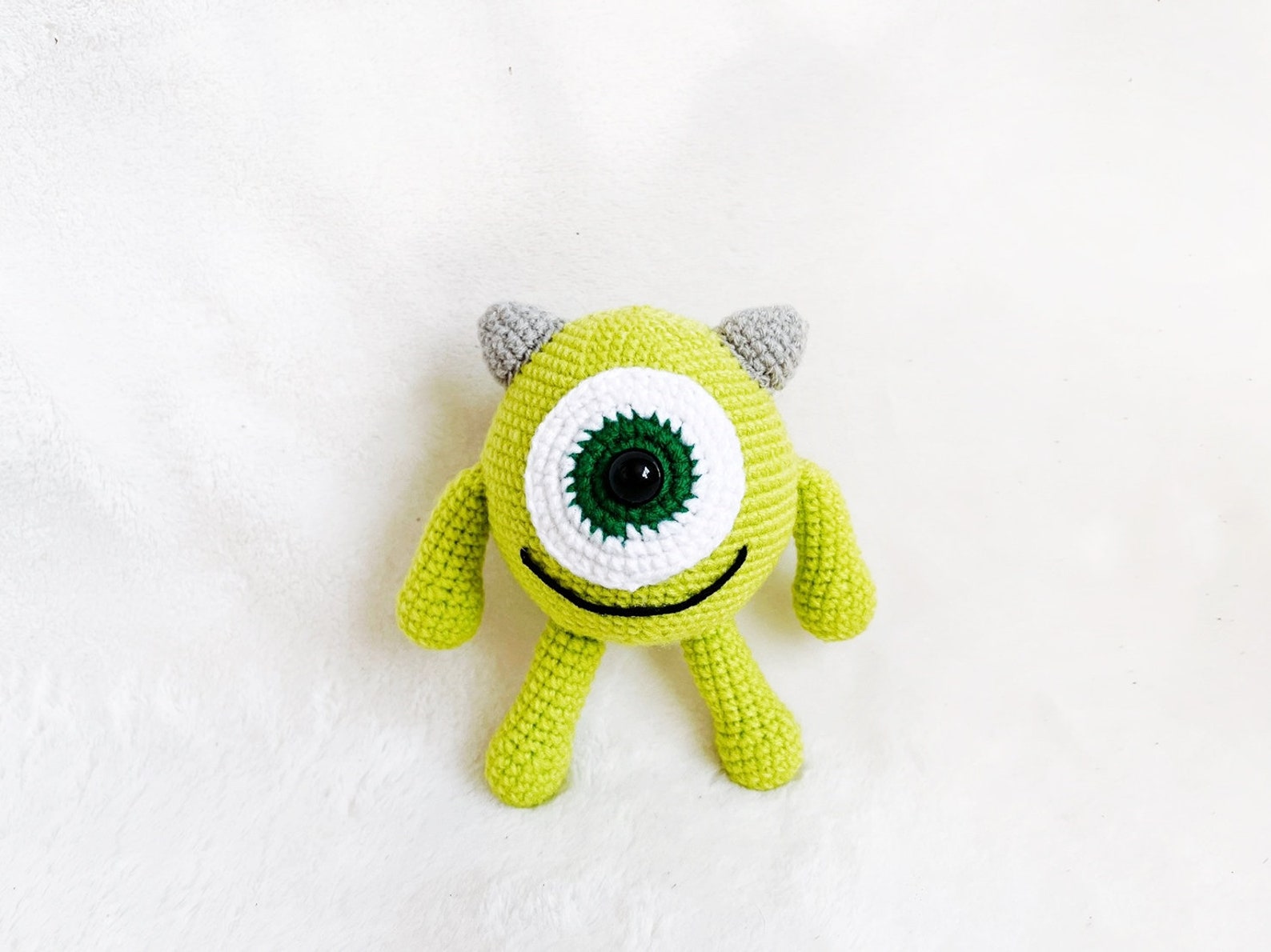 Mike Wazowski Crochet Pattern, Mike Crochet Pattern, Monster PDF File ...