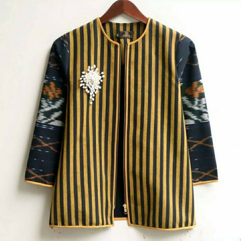 Batik Outer, Batik Jacket Traditional Indonesia - KATCO - Etsy