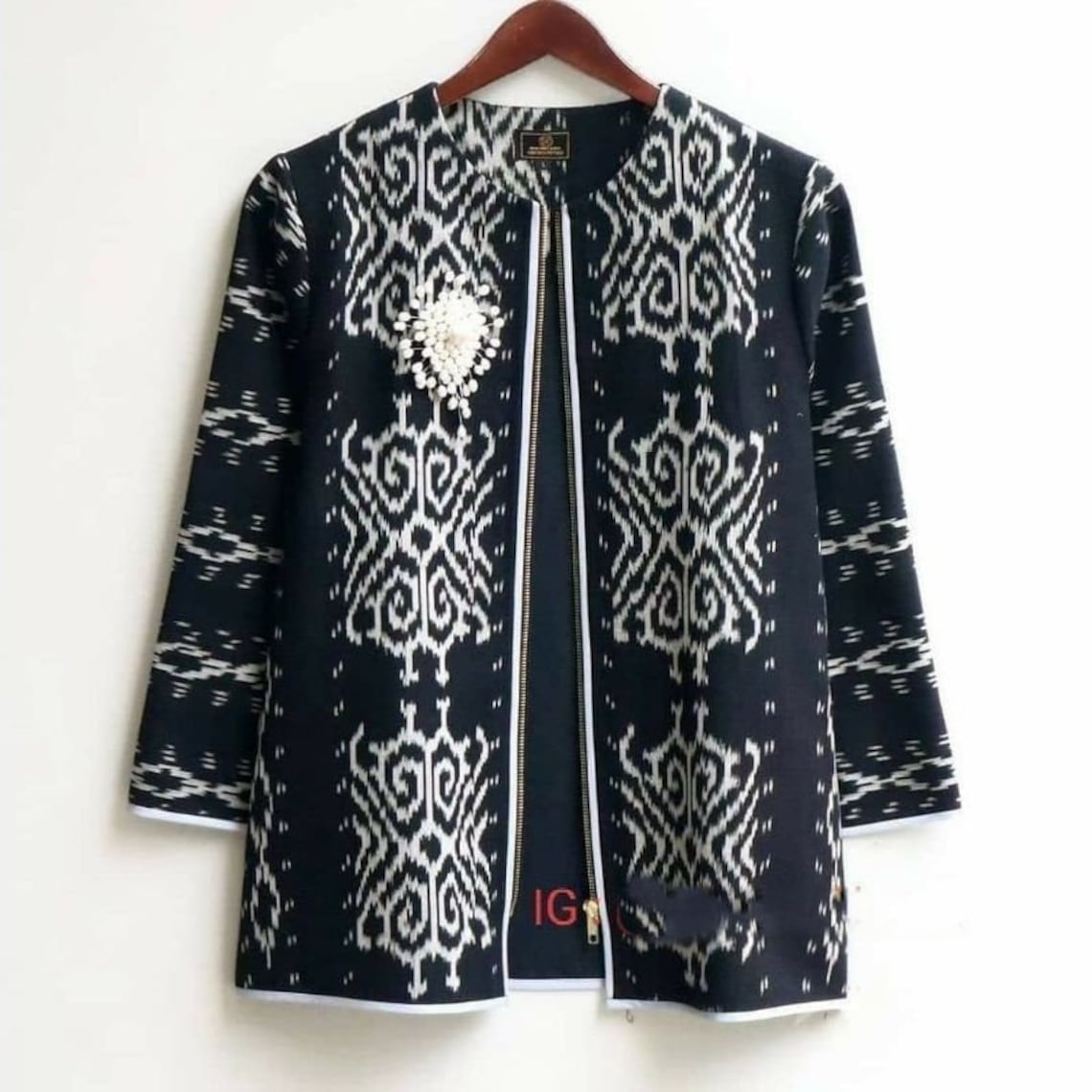 Batik Outer, Batik Jacket Traditional Indonesia KATCO - Etsy
