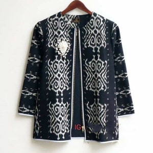 Batik Outer, Batik Jacket Traditional Indonesia - KATCO - Etsy