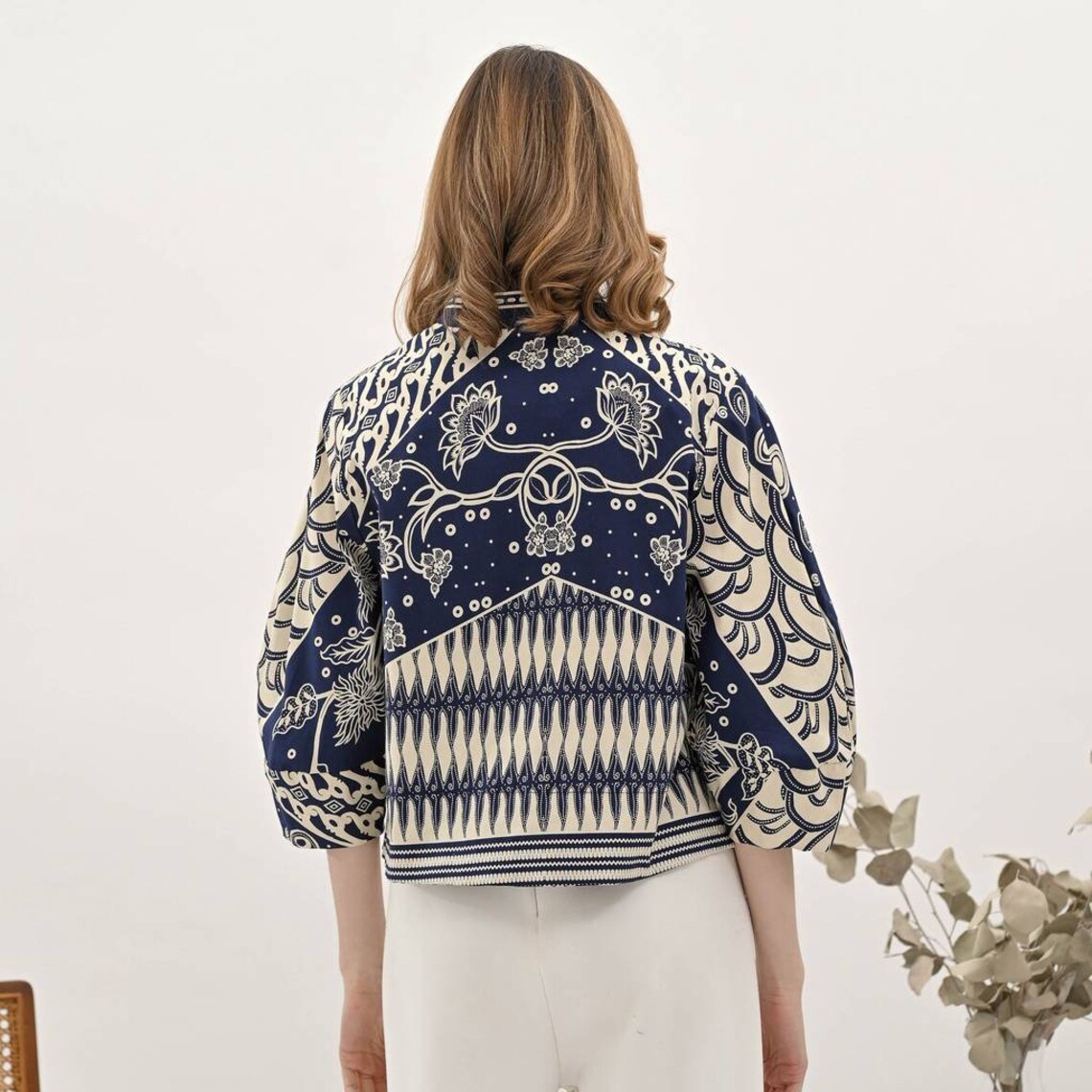 Batik Bomber Jacket, Batik Outer, Indonesian Traditional Clothes ...