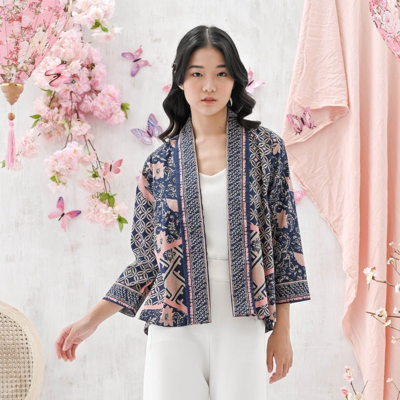 Outer Blazer Batik Pattern From Indonesia Batik Outer - Etsy