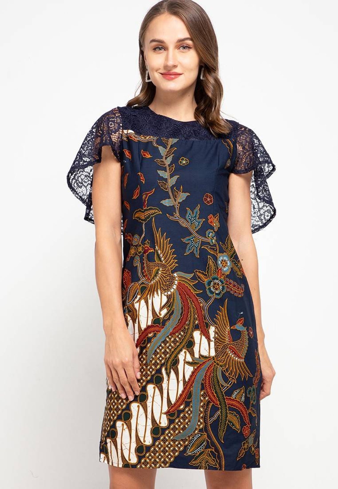 Batik Dress - Batik Pattern Traditional From Indonesia - KATCO - Etsy