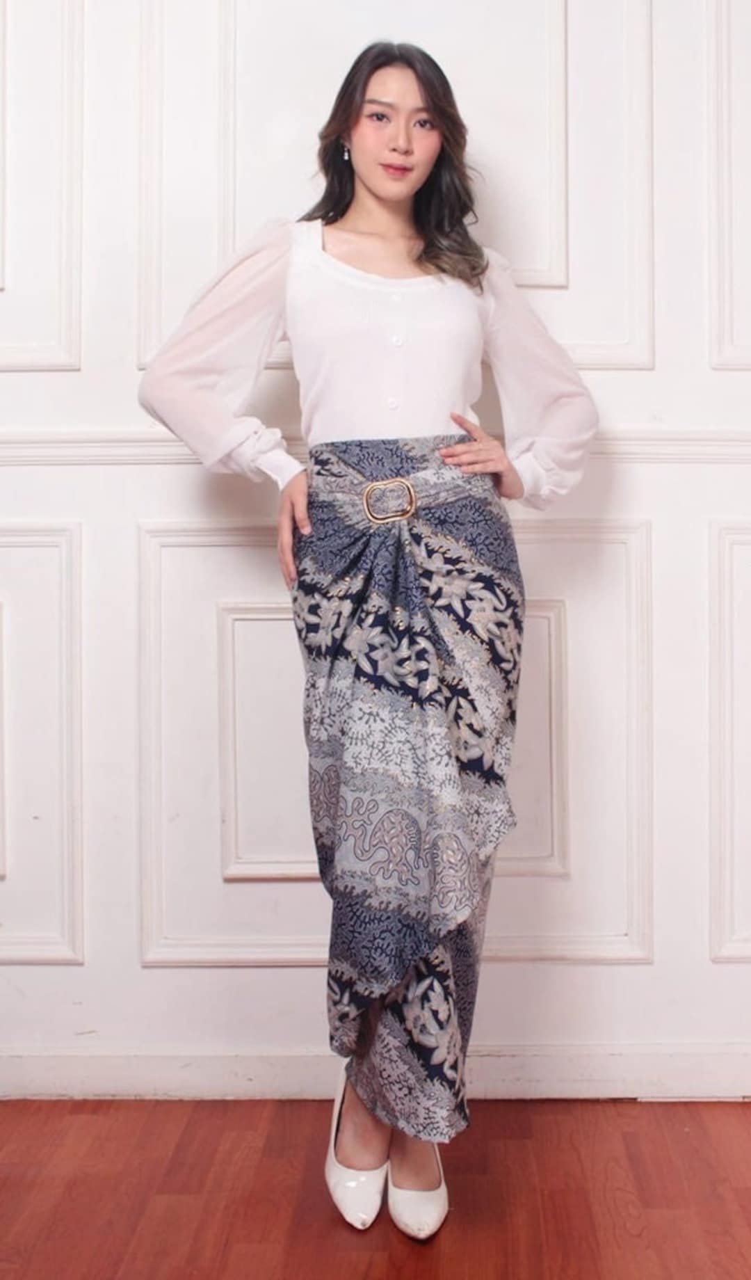 Batik Wrap Skirt, Kebaya Skirt Traditional From Indonesia - KATCO - Etsy