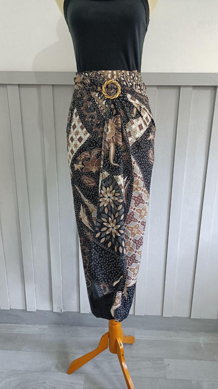 Batik Wrap Skirt, Kebaya Skirt Traditional From Indonesia - KATCO - Etsy