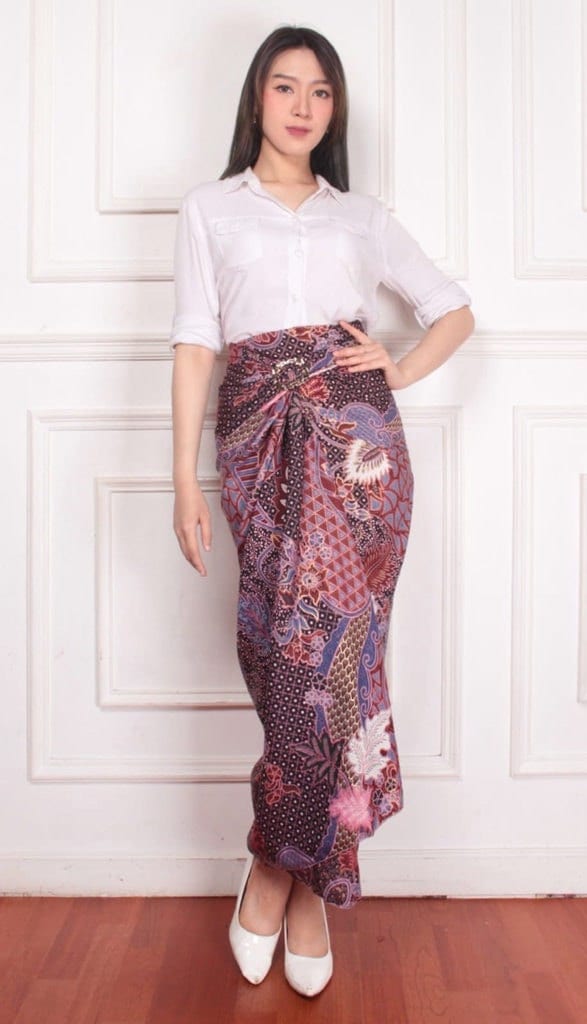 Batik Wrap Skirt, Kebaya Skirt Traditional From Indonesia - KATCO - Etsy