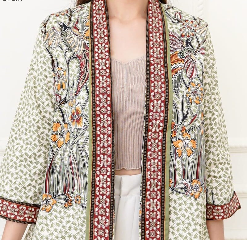 Outer Blazer Batik Pattern From Indonesia Batik Outer - Etsy