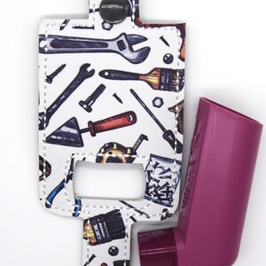 DIY INHALER HOLDER Builder Decorator Painter Tools Asthma Pump Cover ...