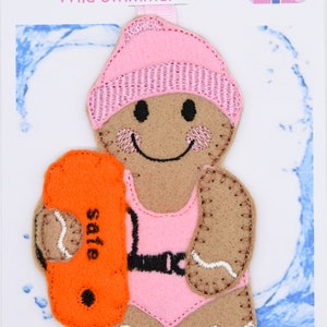 WILD SWIMMER OPEN Water Outdoor Swimming Gift Sea Lake Gingerbread Man ...