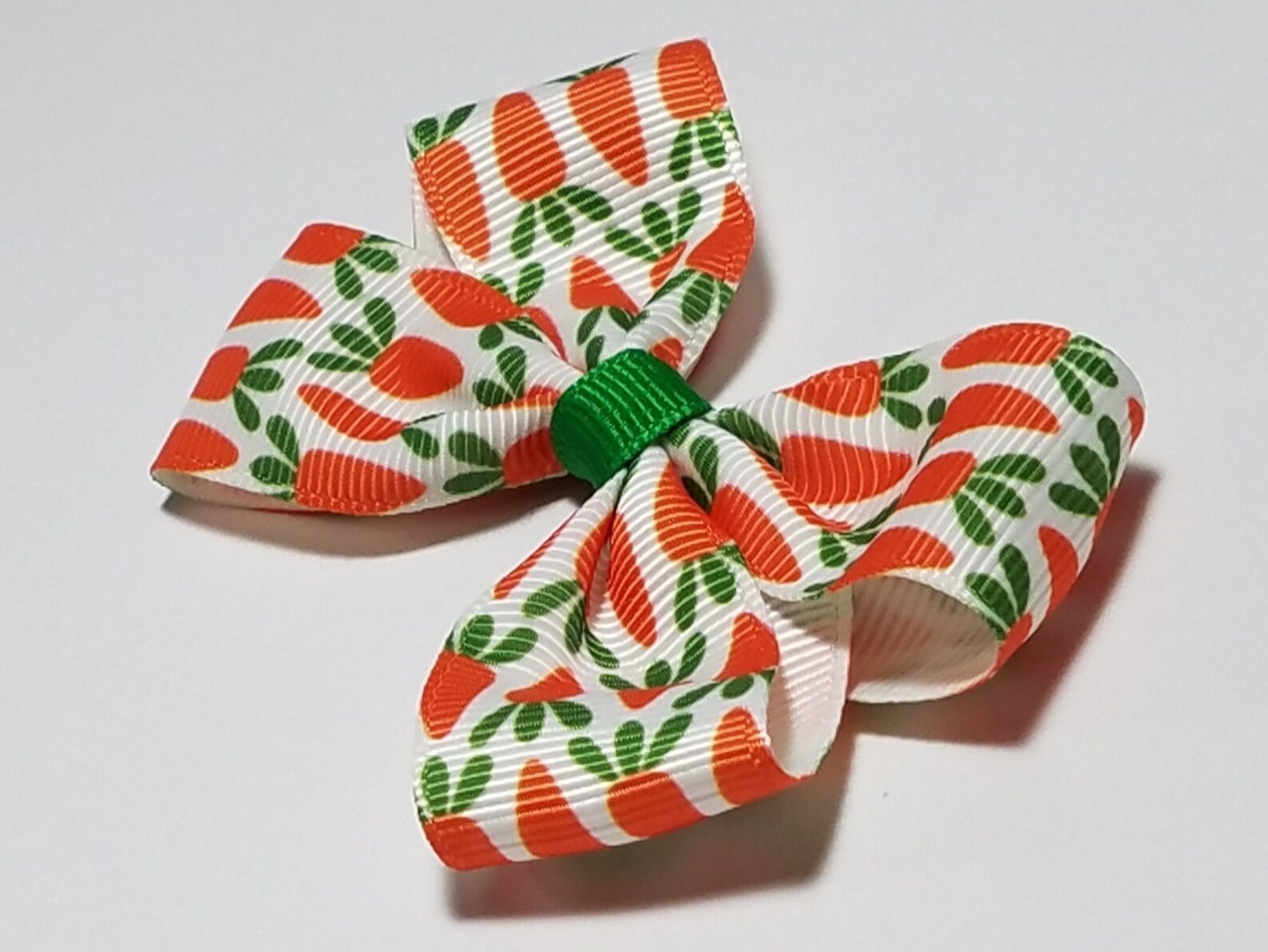 3 Carrot Hair Bow - Etsy