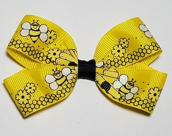 Bumble Bee Hair Bow Honey Bee Hair Bow Bee Hair Bow Bee - Etsy