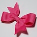 3 Solid Two Loop Hair Bow you Choose Color - Etsy