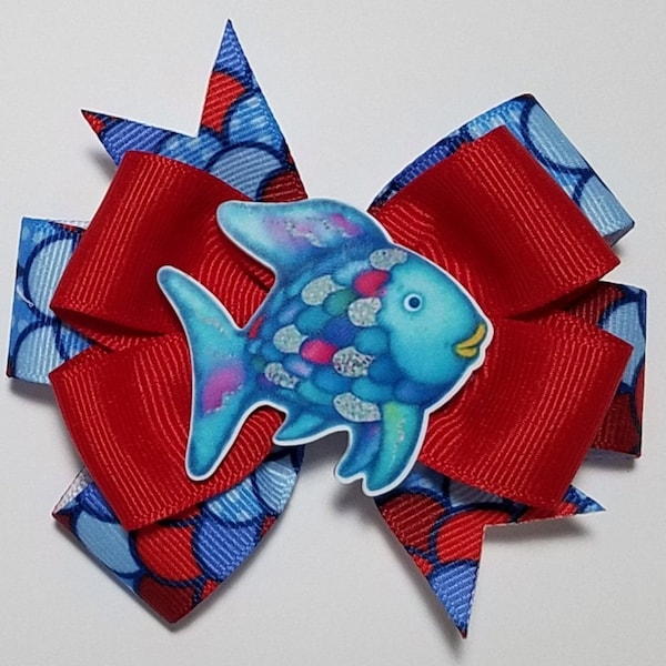 Fish Hair Bow - Etsy