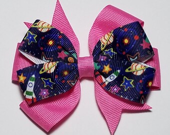 Outer Space Hair Bow - Etsy