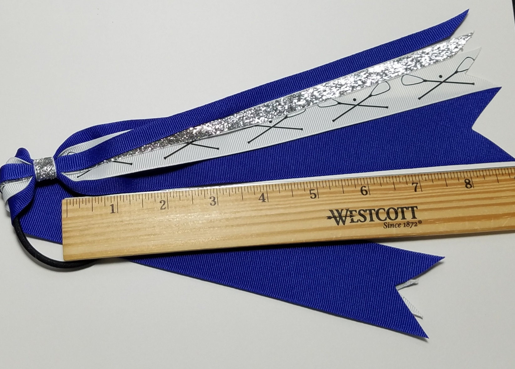 Lacrosse Ponytail Streamer you Choose Color & Length - Etsy