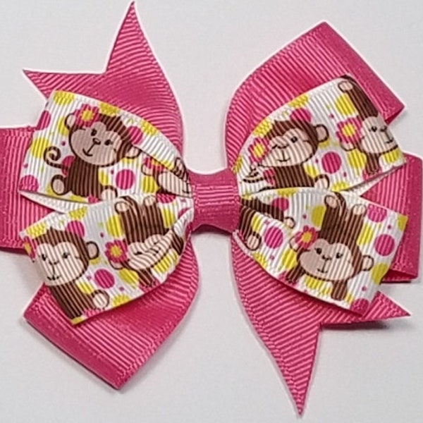 Monkey Bow - Etsy