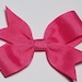 3 Solid Two Loop Hair Bow you Choose Color - Etsy