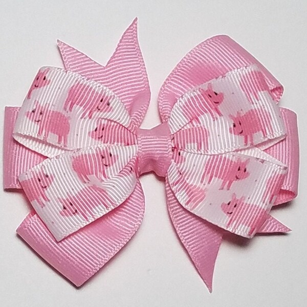 Peppa Pig Bow - Etsy