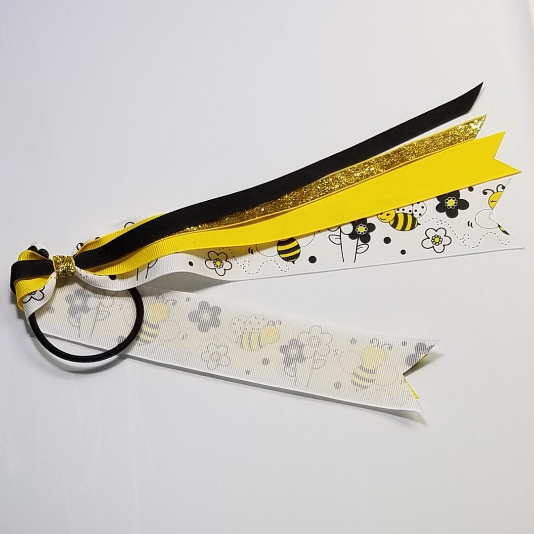 Bee Ponytail Streamer *you Choose Length* - Etsy