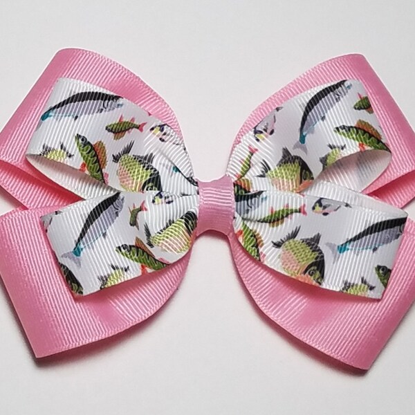 Fish Hair Bow - Etsy
