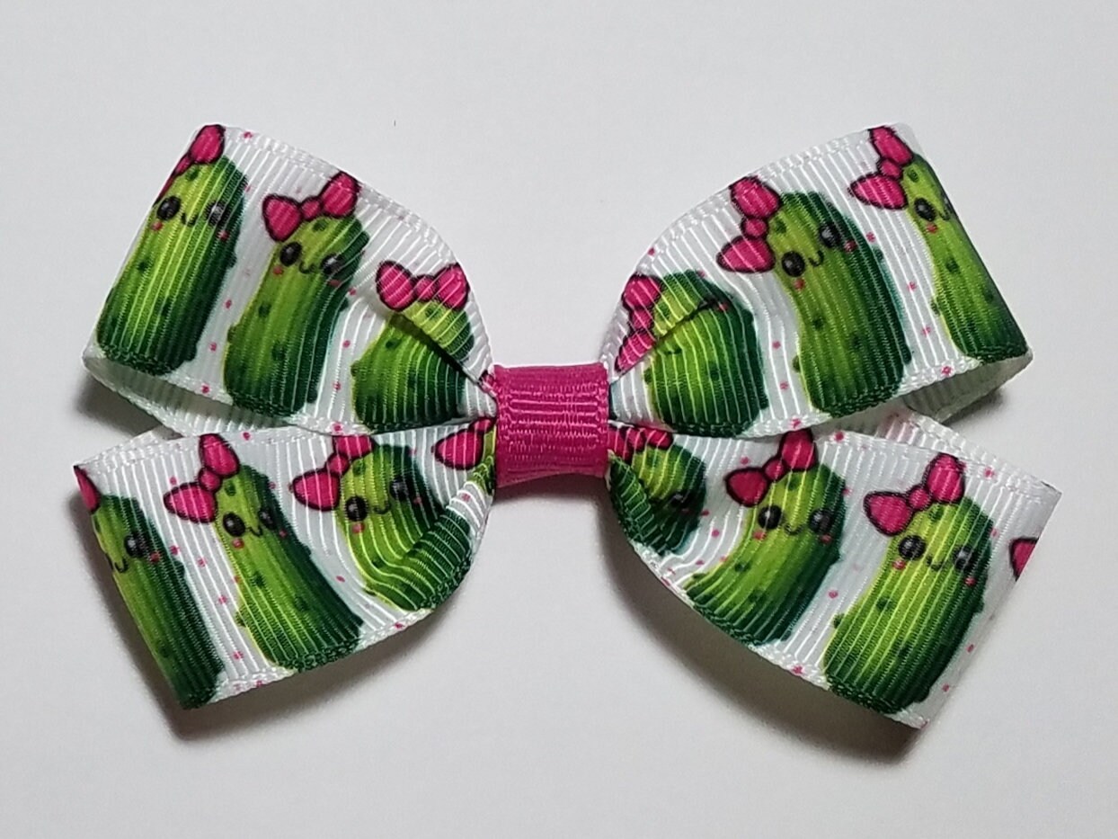 3 Pickle Hair Bow - Etsy