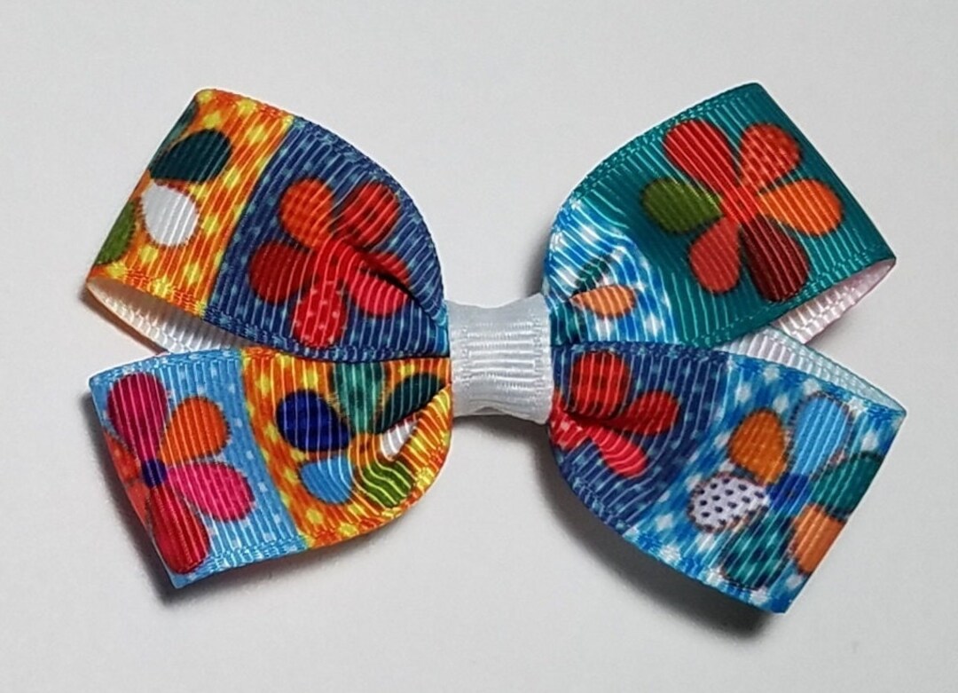 3" Flower Hair Bow *CLEARANCE* - Etsy.de