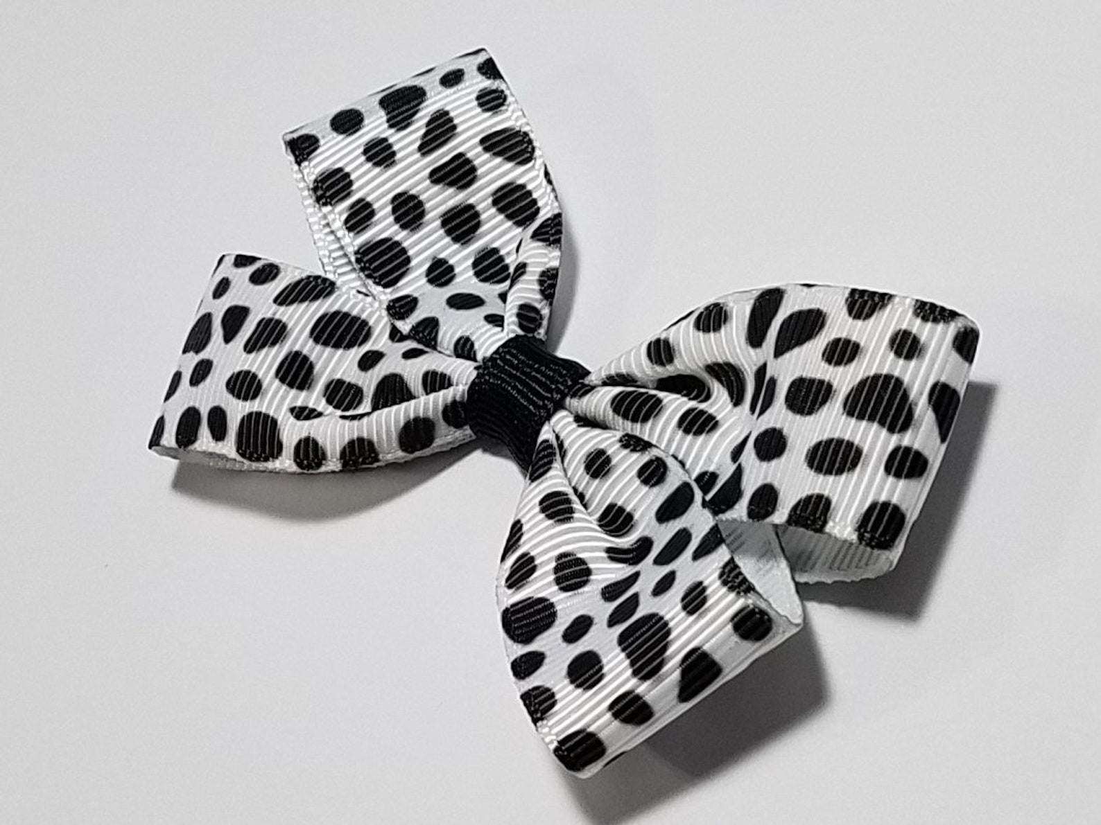 3 Dalmatian Puppy Spots Hair Bow - Etsy