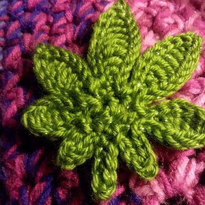 Crochet Pot Leaf Pattern - Etsy
