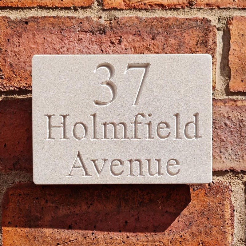 Modern House Signs - Etsy UK