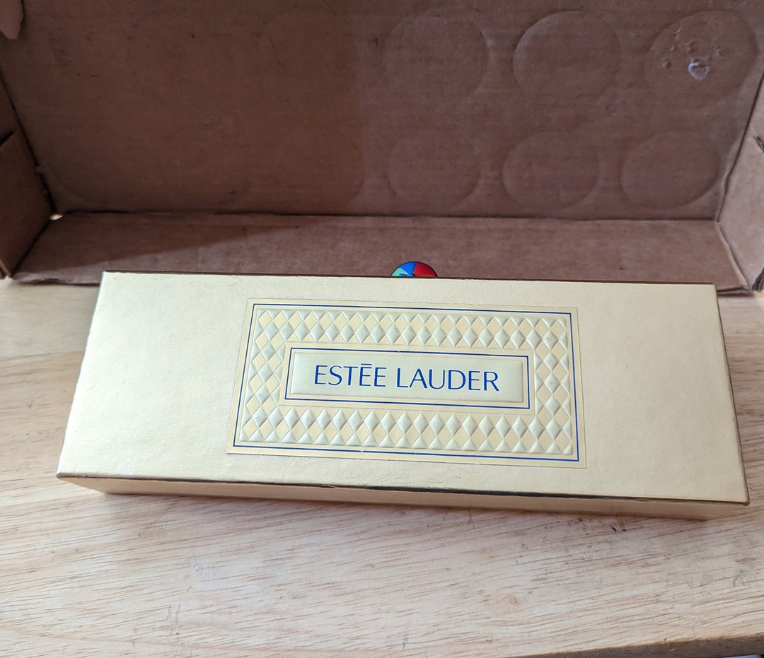 Estee Lauder Box of Five Mini Perfumes. Gold Tone Set True Vintage. - Etsy